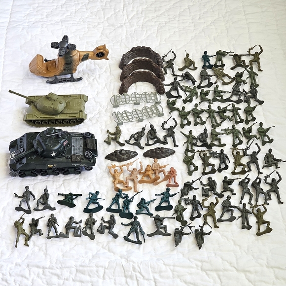 Toys | Sherman M3a4 Tank Ray American Ww2 Tank Tan Camo Helicopter 7 ...